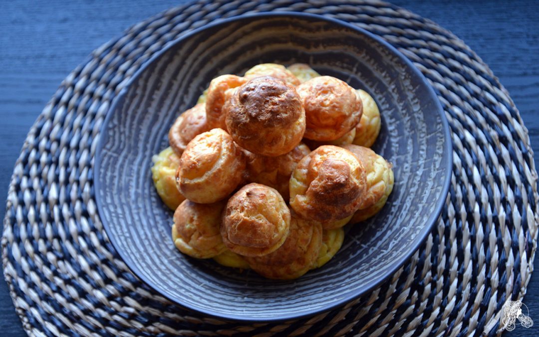 Gougères individuelles au fromage - Recettes Gastronomico